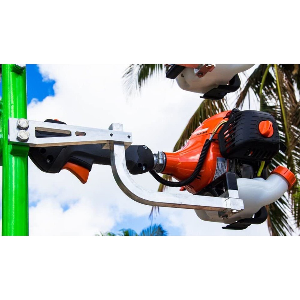 Green Touch Industries 2 Position Line Trimmer Rack & Backpack Leaf ...