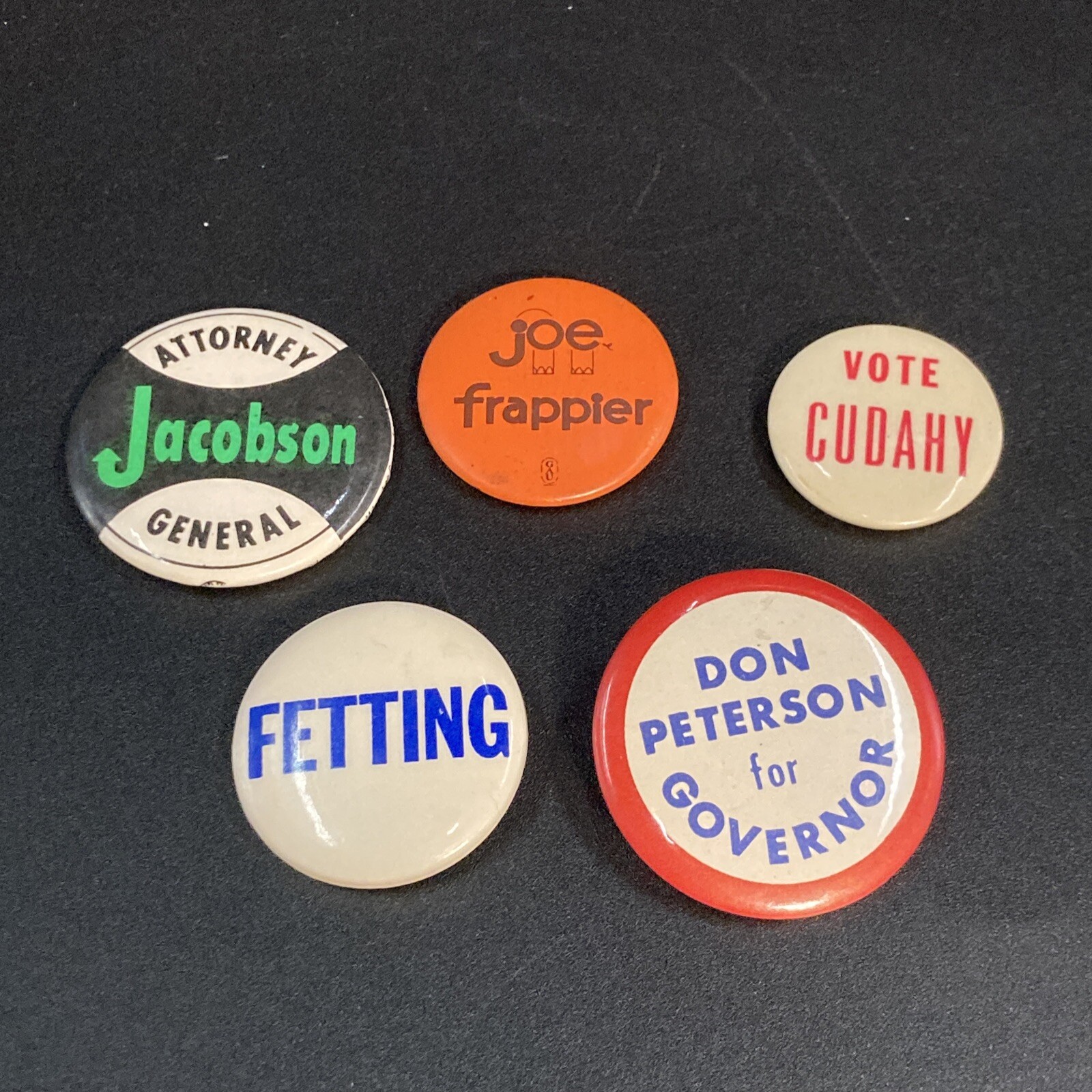 Vintage Lot of Political Pinback Buttons | eBay
