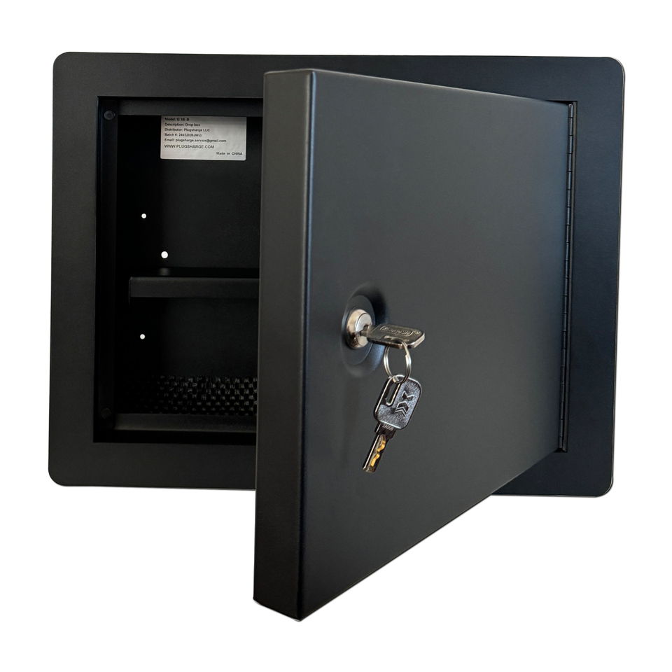 Heavy-Duty In-Wall Safe with Key Lock for Secure Storage, Wall Safe Box ...