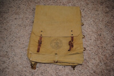 Vintage Boy Scouts of America National Council No 574 Canvas Yucca Pack ...