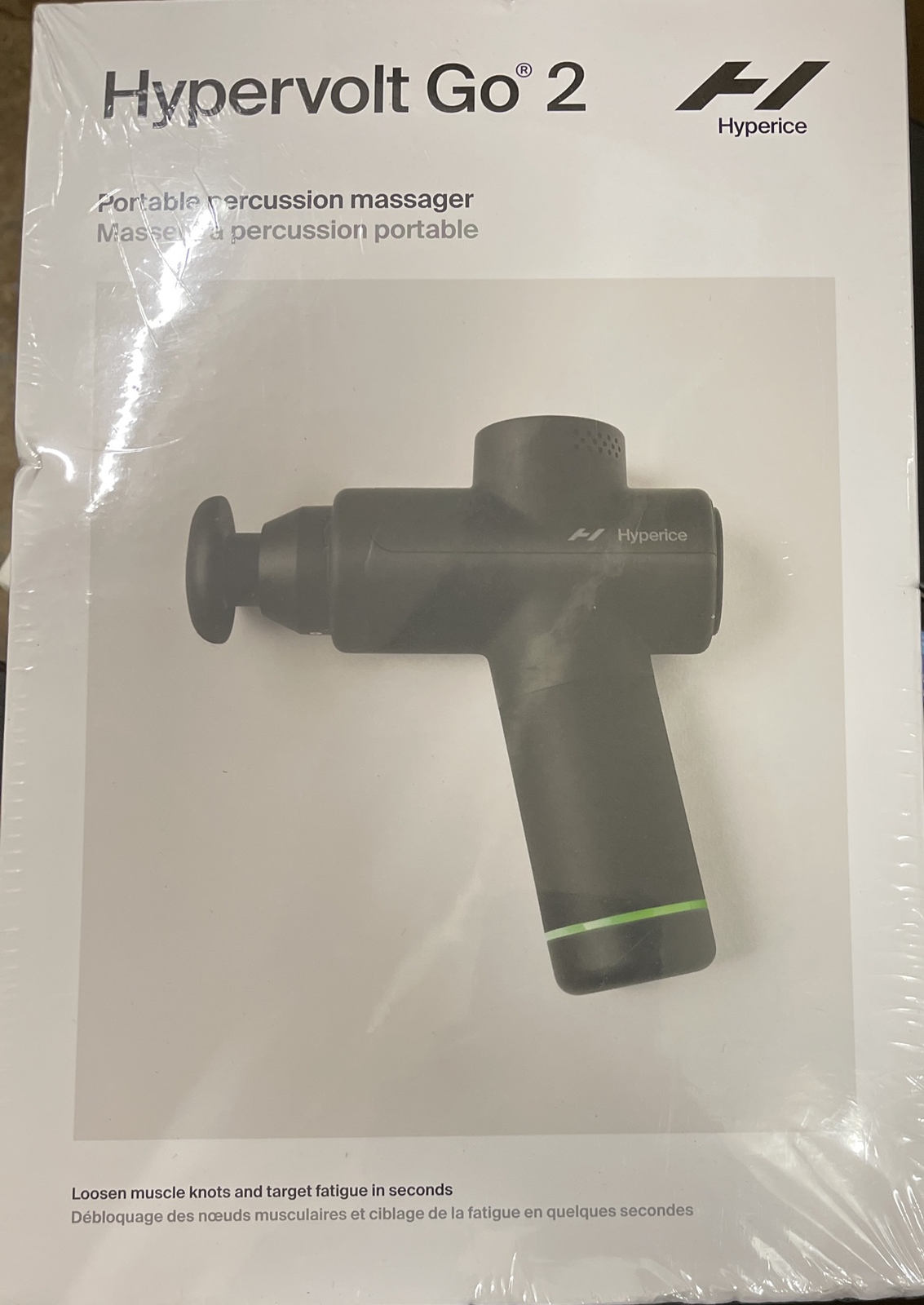 Hyperice Hypervolt 2 Massage Gun - HIVOLT2 (Black) for sale online | eBay