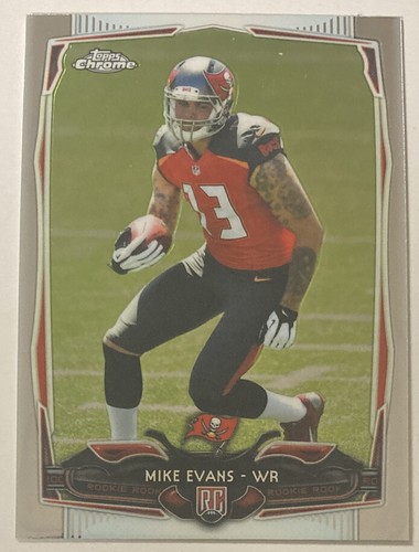 Mike Evans 2014 Topps Chrome Rookie Card #185 (4420) | eBay