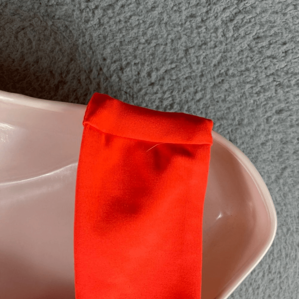 Fashion Nova Orange Neon Crop Top Large Women’s Sleeveless Stretchy ...