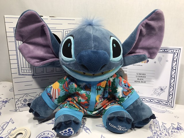 NWT Build-A-Bear Disney STITCH The Alien with Sleeper, Sound 6-in-1 | eBay