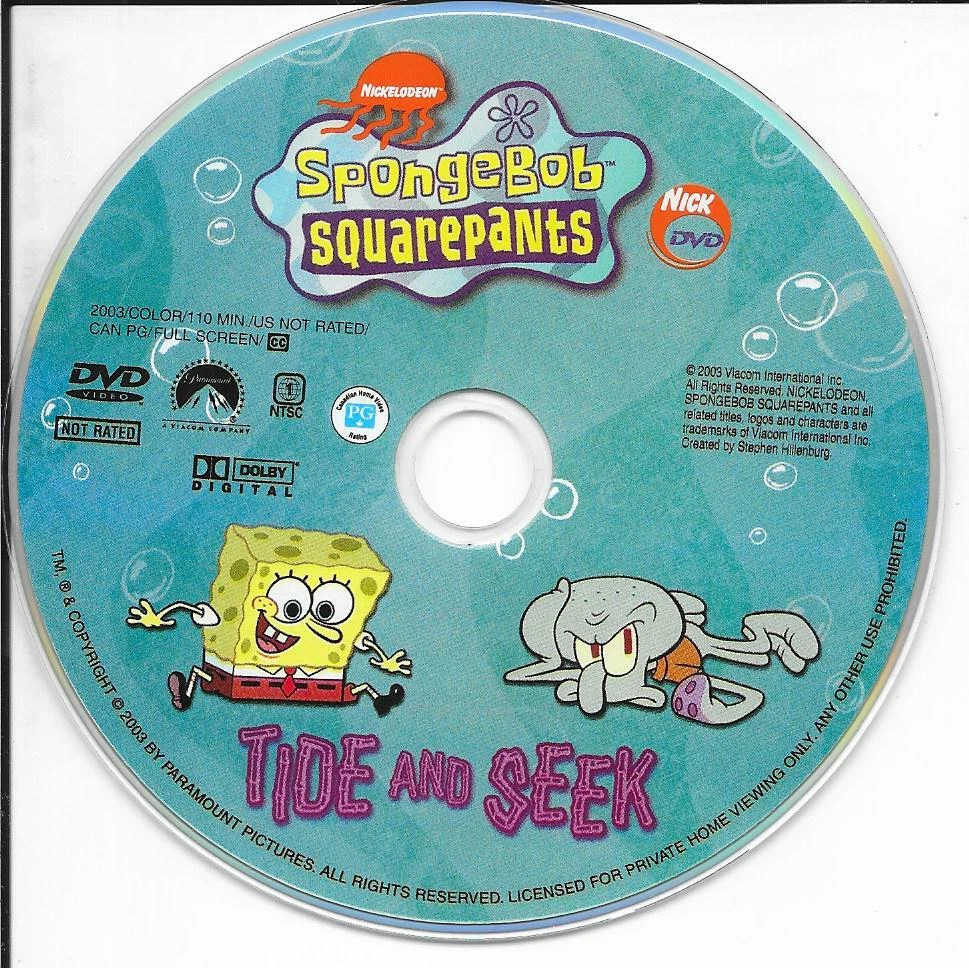 Spongebob Squarepants Tide And Seek