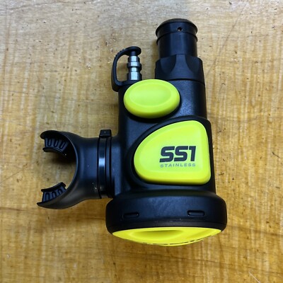 Atomic Aquatics SS1 Safe Second - Yellow - Regulator/Inflator Combo | eBay