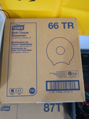 Tork Jumbo Bath Tissue Dispenser 10.63 x 5.75 x 12 Smoke (TRK66TR) | eBay