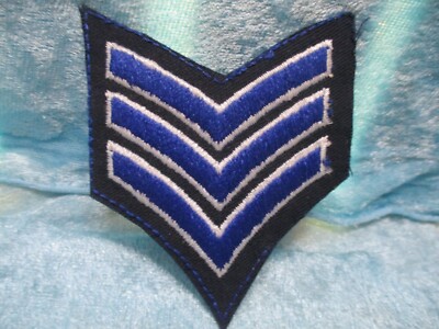 Sergeant Chevron Patch | eBay