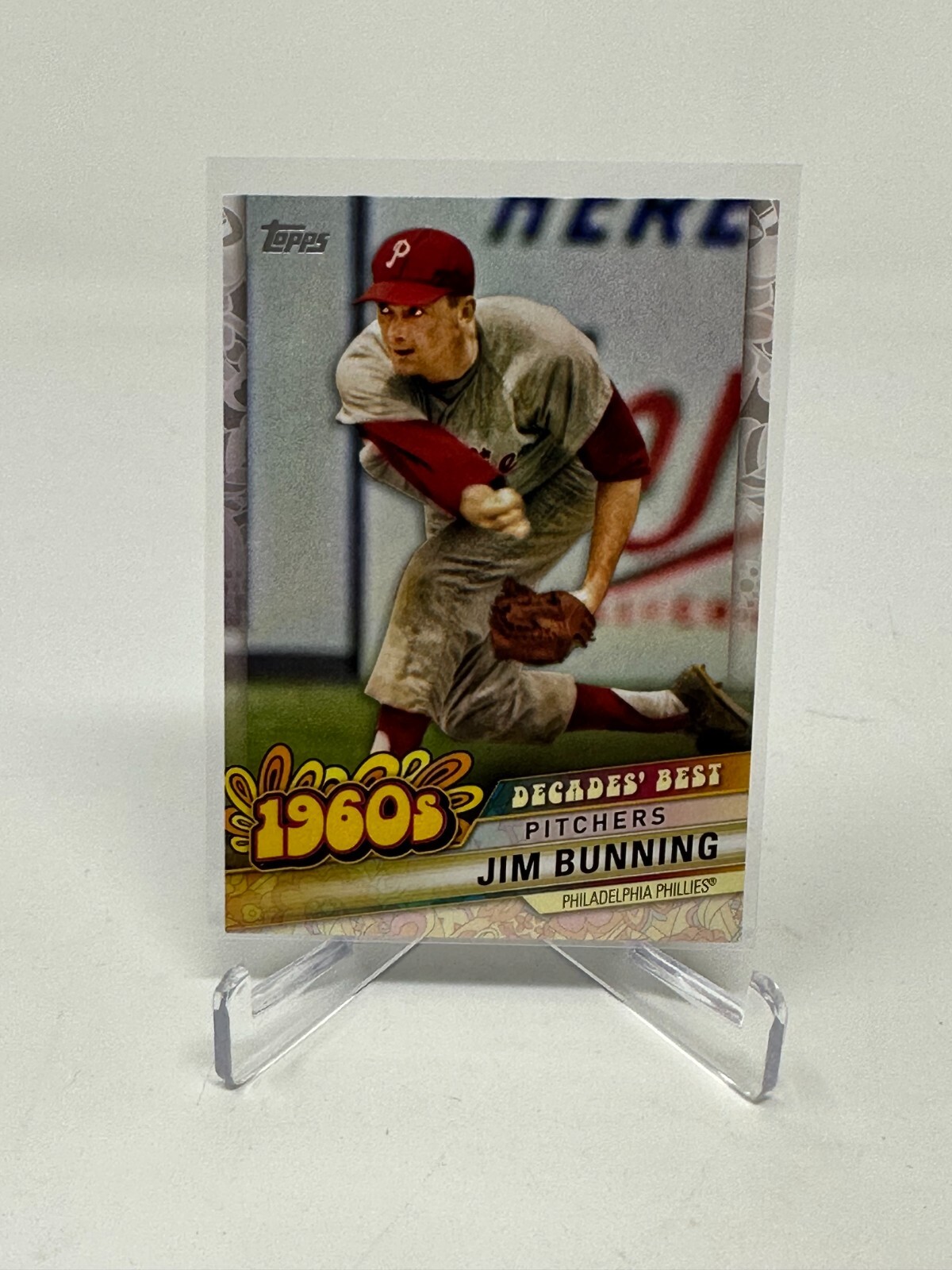 2020 Topps Baseball Jim Bunning 1960's Decades Best Card #DB-13 | eBay
