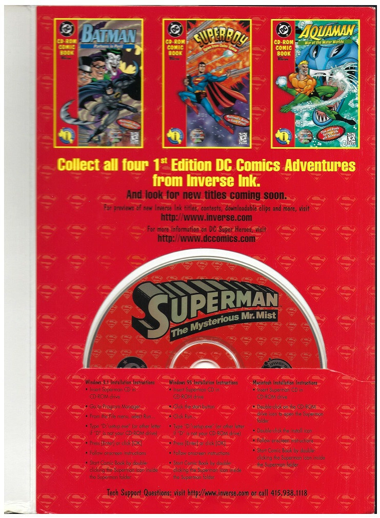 DC Comics: Superman: the Mysterious Mr. Mist (Inverse Ink; 1996) [PC ...