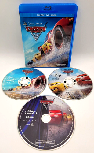 Cars 3 [Blu-ray] DVDs BONUS DISC DISNEY PIXAR | eBay