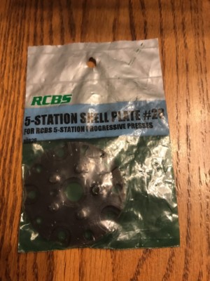 RCBS 5- Station Shell Plate #28 For Progressive Presses 88828 Ships N ...