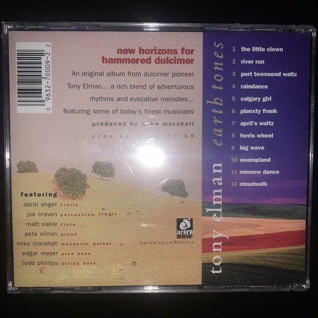 Earthtones by Tony Elman (CD, 1995) for sale online | eBay