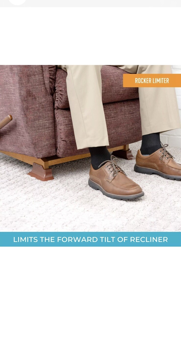 Stander Recliner Risers-Adapatable Slip Resistant Easy Chair Lift - Set ...