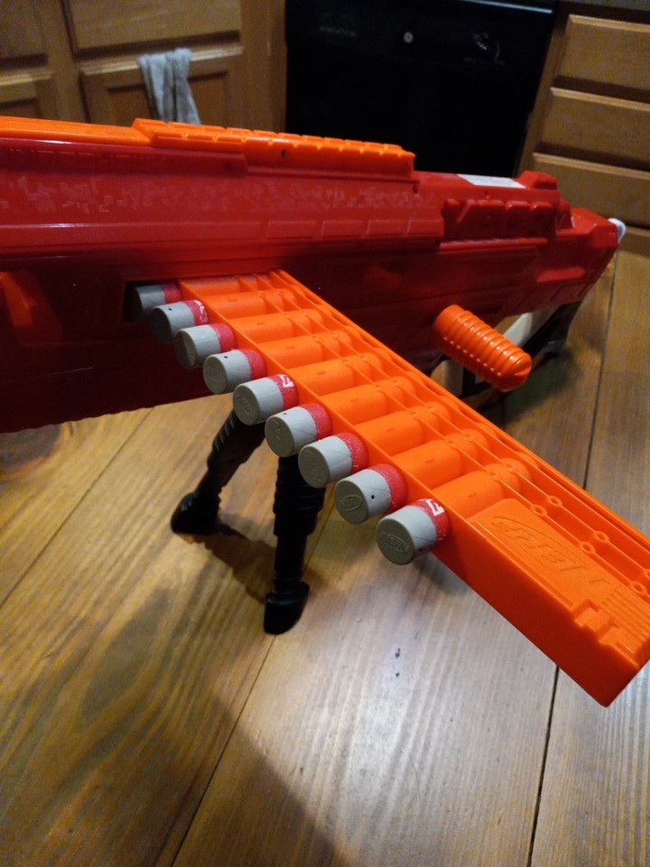 nerf mega thunderhawk With 10 Bullets | eBay