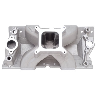 Edelbrock 2814 Super Victor Bowtie Intake Manifold, SB Chevy - Single ...