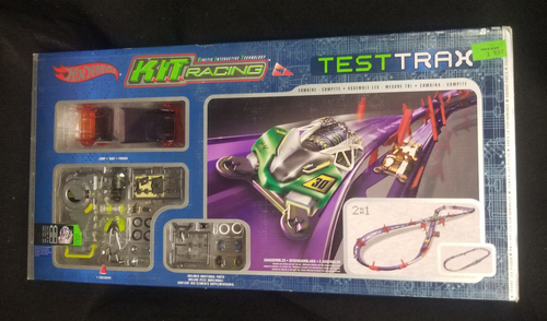 Vintage 2002 Hot Wheels K.I.T. RACING Test Trax Kinetic Interactive ...