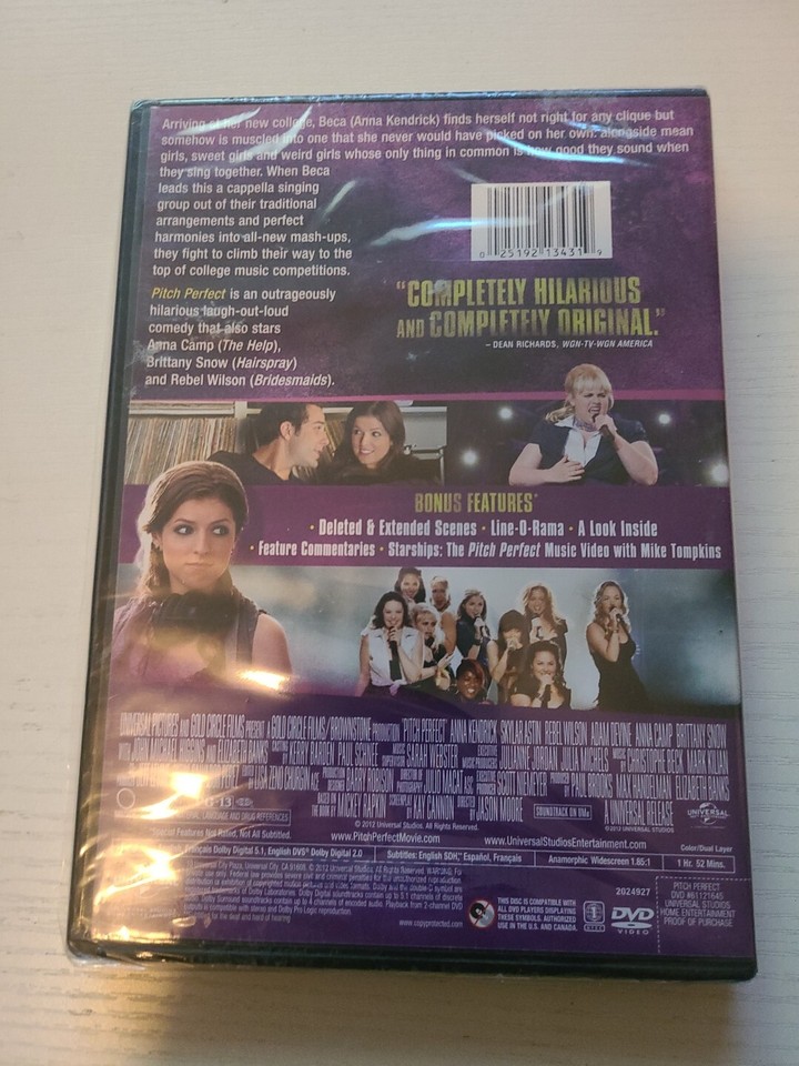 Pitch Perfect (DVD, 2012) 25192134319 | eBay