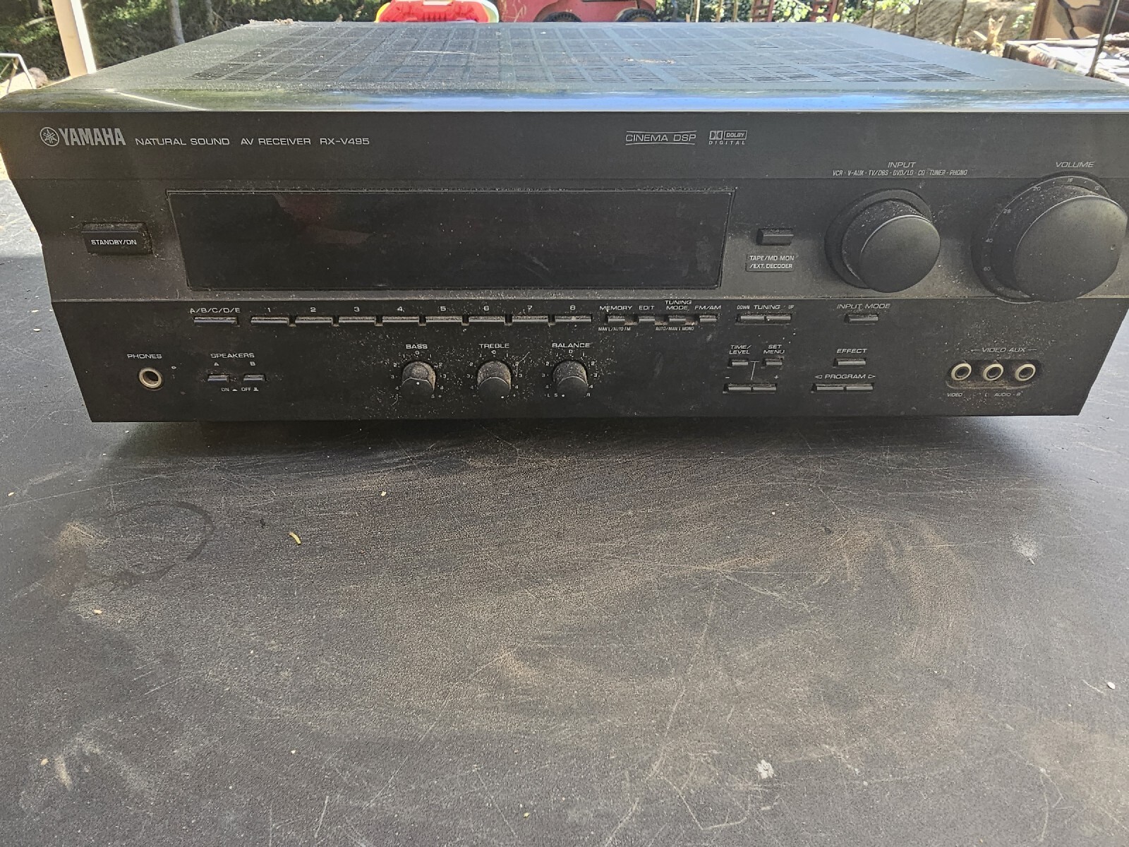 Yamaha RX-V495 Natural Sound AV Receiver | eBay