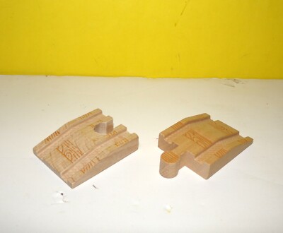 Thomas Wooden Train 1 Male 1 Female Road to Surface Ramps Track Set | eBay