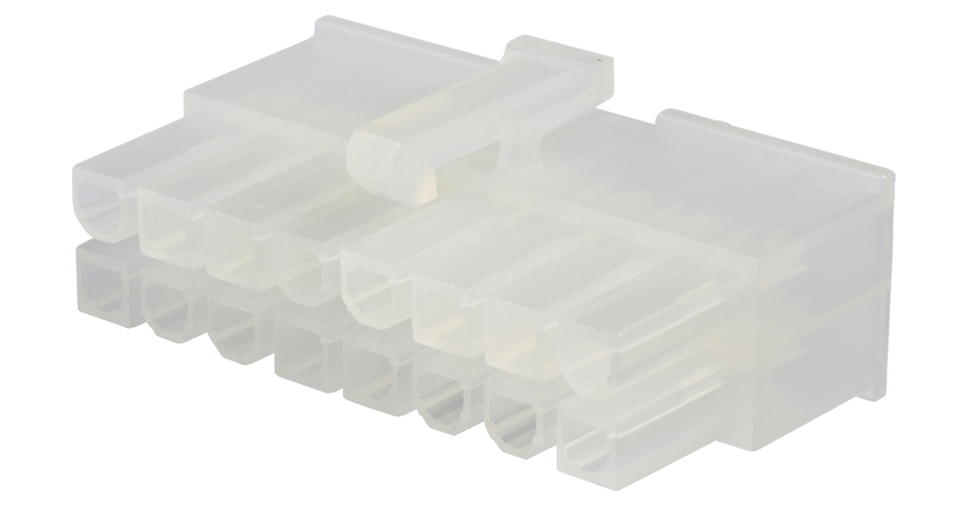 Molex 16 Circuit Connector - 16-PIN Wire Conn. w/ 18-24 AWG - Mini-Fit ...