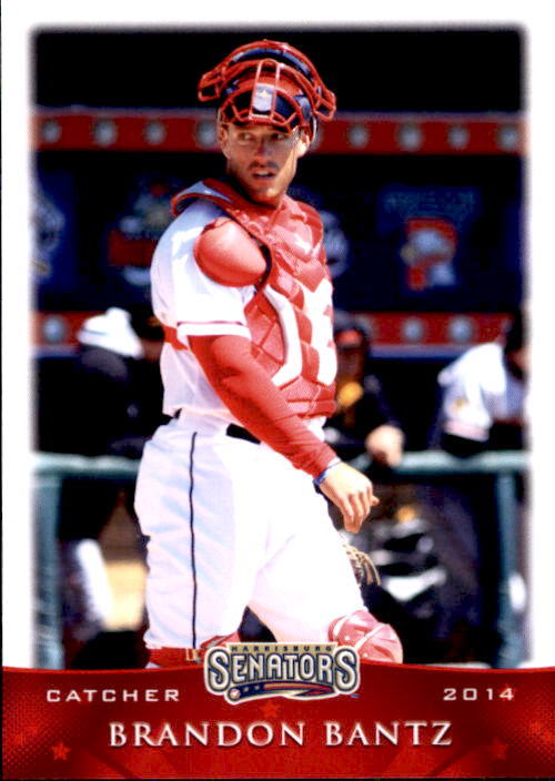 2014 Harrisburg Senators Grandstand #1 Brandon Bantz Arlington Texas TX ...