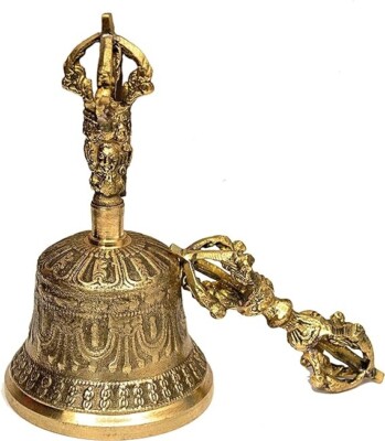 Tibetan Buddhist Meditation Bell and Dorje Set by Dharma Store - Made ...