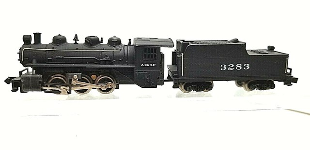 N Scale Bachmann 4802 ATSF Santa FE USRA 0-6-0 Steam Switcher Tender ...