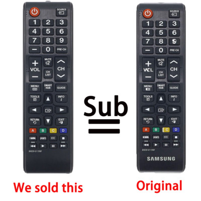 BN59-01199F Replaced Remote For Samsung TV 700TSN2, 820DXN2, 820TSN2 ...