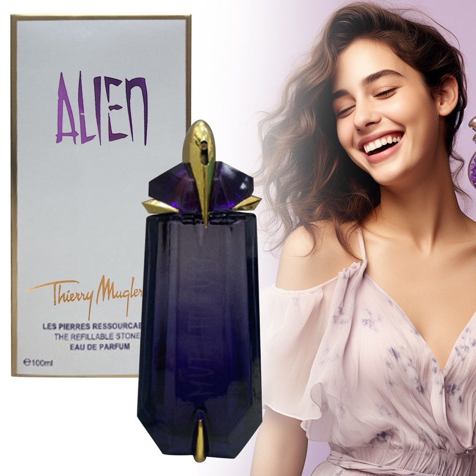 Alien By Thierry Mugler 3 FL OZ / 90 ml EDP Perfume for Women New In ...