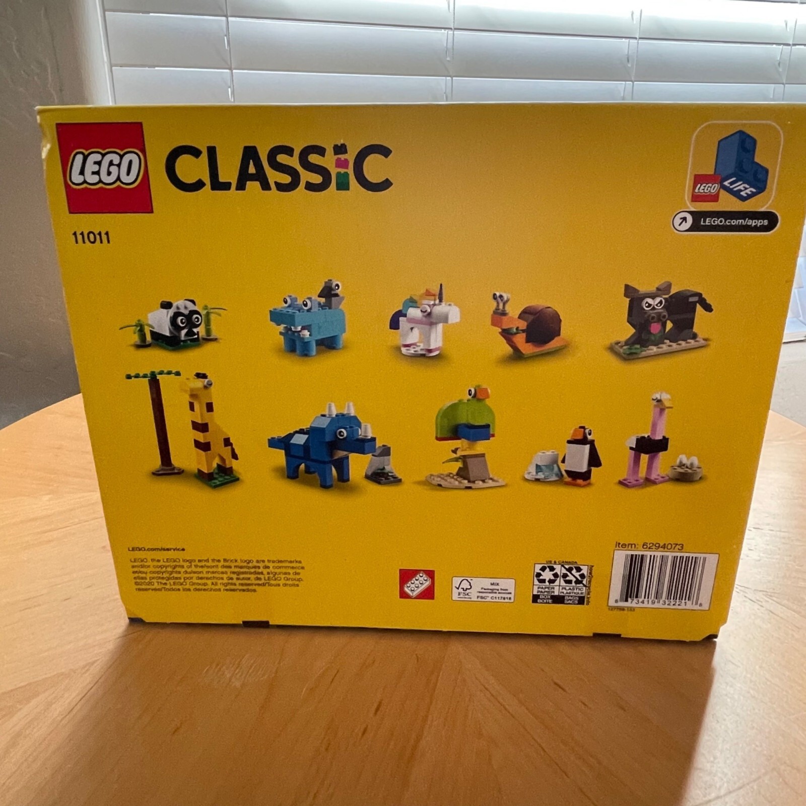 LEGO CLASSIC: Bricks and Animals (11011) for sale online | eBay