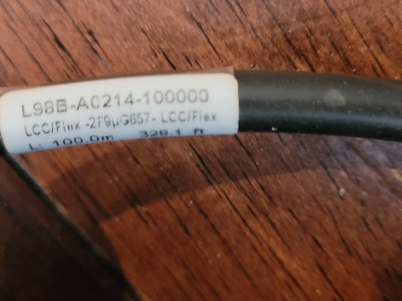 Rosenberger L98B-A0214-100000 Fiber Optic Flex LCC Cable 100 Meters ZZZ ...