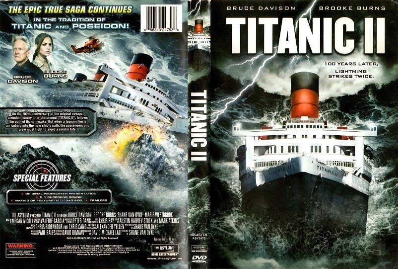 Titanic II (DVD, 2010) - Bruce Davison, Brooke Burns, Shane Van Dyke | eBay