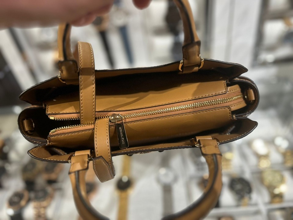 Michael Kors Reed Large Deer Color Purse Shoulder Crossbody Tote ...