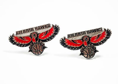 Boutons De Manchette Atlanta Hawks NBA Basketball | eBay