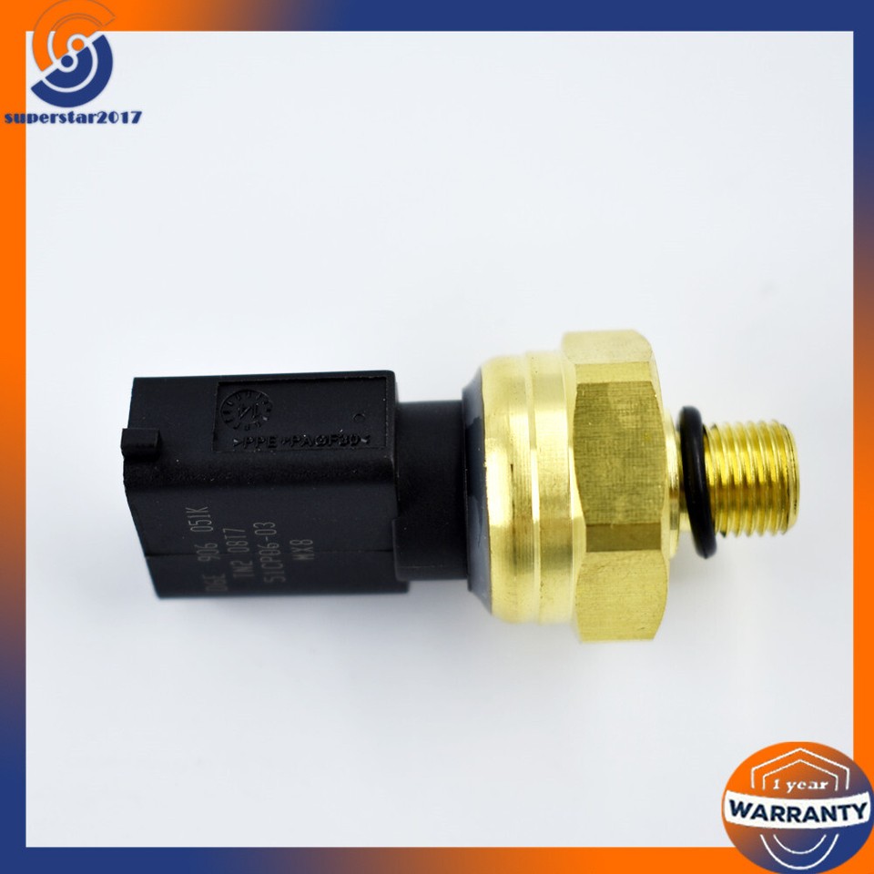 Fuel Pressure Sensor 06E906051K for Audi A4 A6 Volkswagen Jetta Passat ...