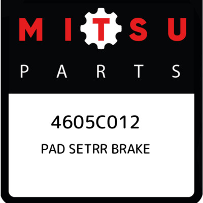 4605C012 Mitsubishi Pad setrr brake 4605C012, New Genuine OEM Part | eBay
