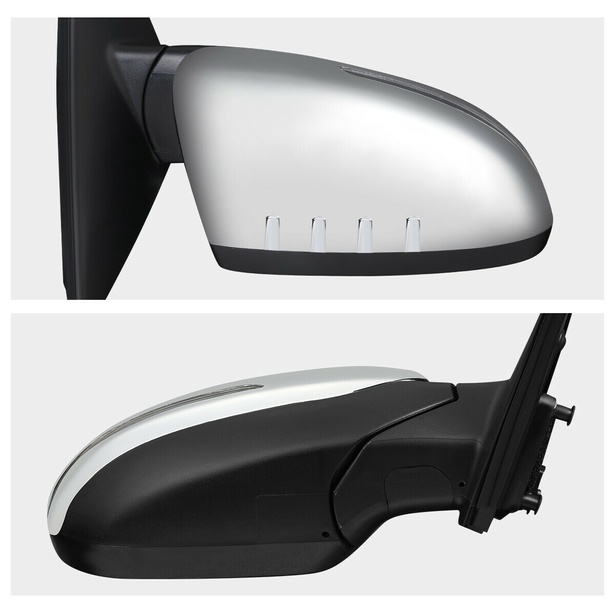 Right Passenger Side Powered Heated Folding Rear View Mirror for 12-13 ...