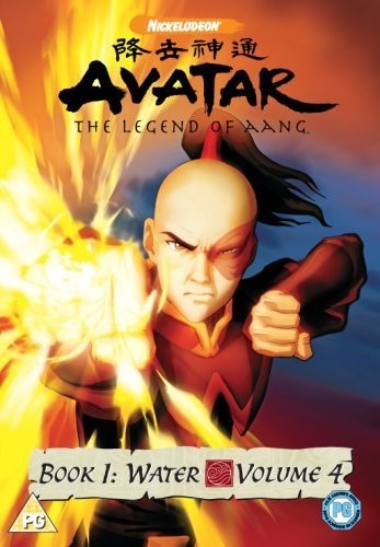 Avatar: Book 1 Water, Vol 4 (DVD) Avatar-the Legend of Aang-Book ...