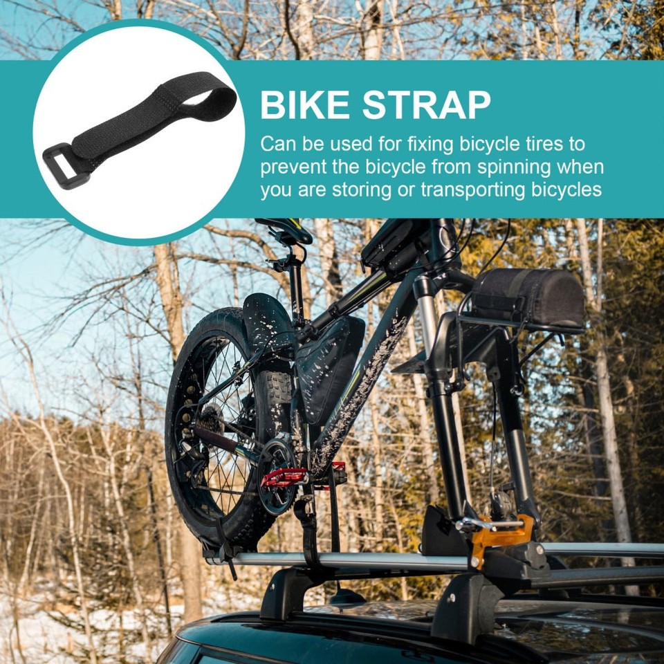 6Pcs bike hooks Bike Rack Parts Bike Rack Wheel Straps Bike Carrier ...