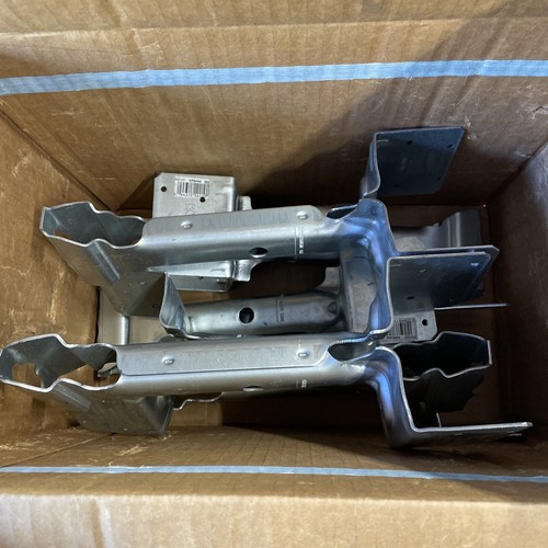 EPB Elevated Post Base Galvanized For 4 x 4 Nominal Lumber EPB44A (Pack ...