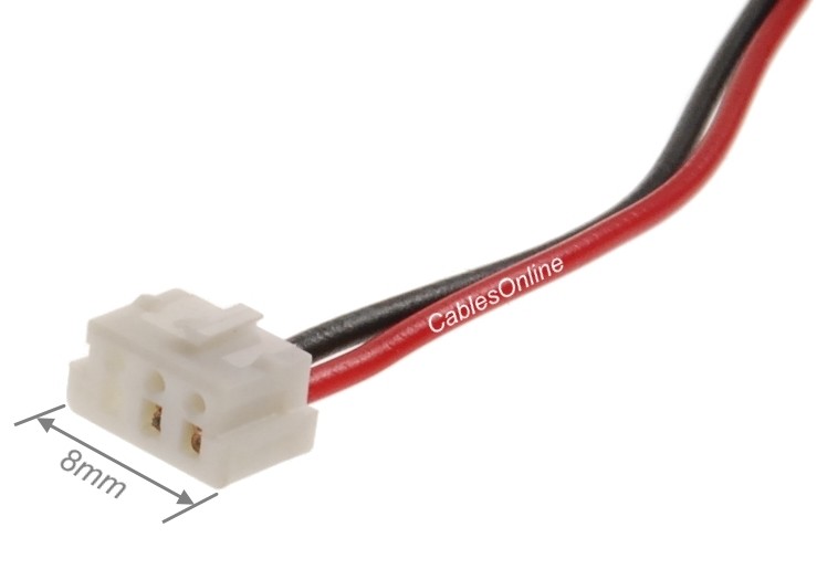 Micro 3-Pin Fan Connector to 4-Pin Molex Internal 5V Power Adapter ...