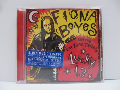 FIONA BOYES & THE FORTUNE TELLERS LUCKY 13 CD 2006 YELLOW DOG PLAYED ...