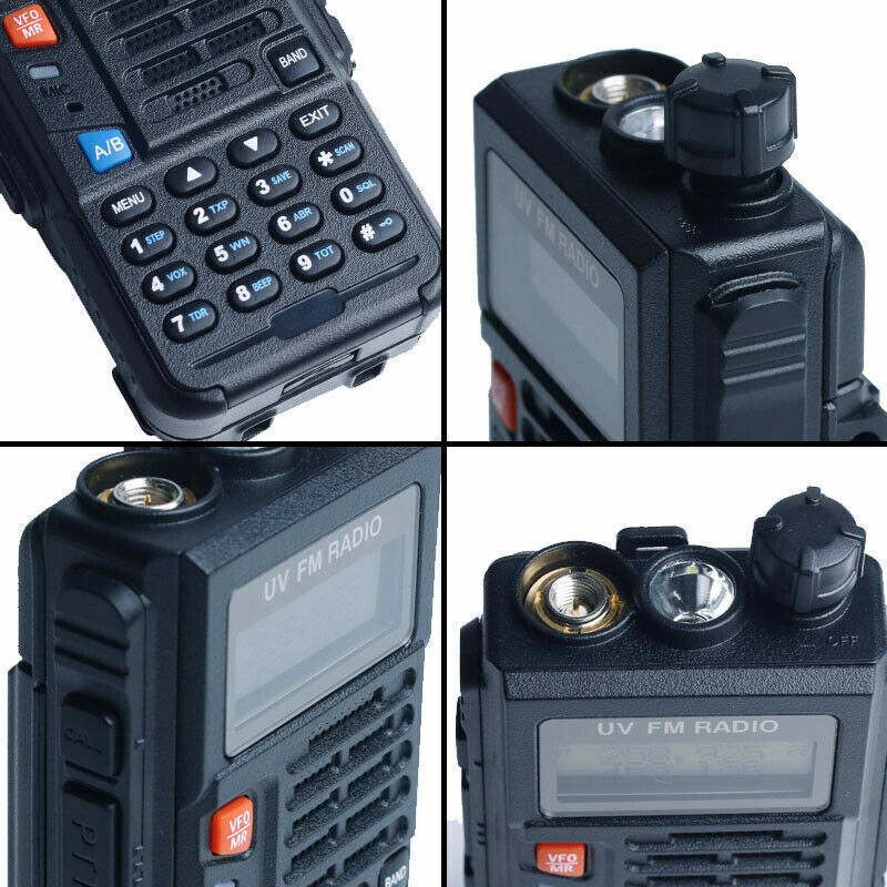 BAOFENG X5 PLUS 20W DUAL BAND VHF/UHF WALKIE TALKIE LONG RANGE TWO WAY ...