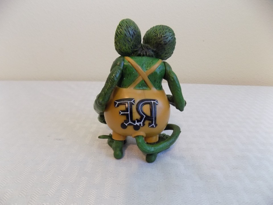 RAT FINK 4" POSABLE FIGURE NEW NO BOX BIG DADDY ED ROTH TAN SHIRT | eBay