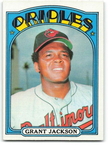 1972 Topps #212 Grant Jackson EX/NM Orioles ID:306315 | eBay