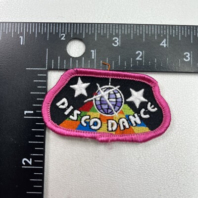 Funky Music DISCO DANCE Patch (? Girl Scouts Fun Patch I Think) 15JJ | eBay
