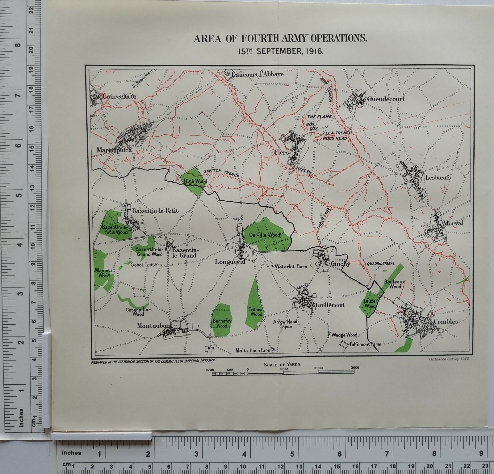 Trench Warfare Ww1 Map