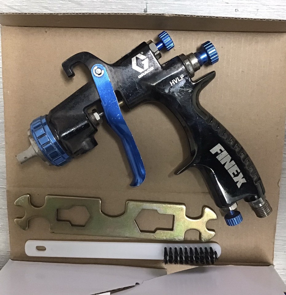 GRACO 289249 - Finex Air Spray Pressure Feed Gun, HVLP - PRE OWNED | eBay