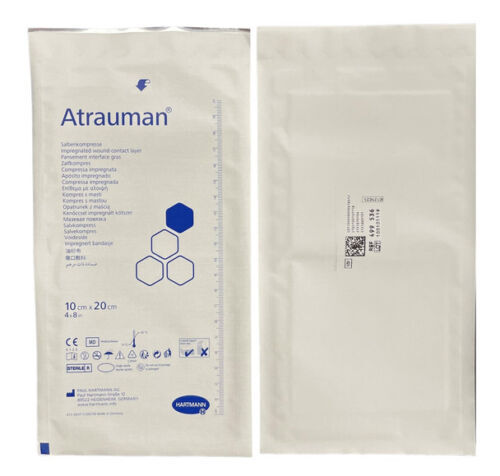 X30 Atrauman Tulle Impregnated Dressings 10 X 20 Cm Wound Aid 499536 ...